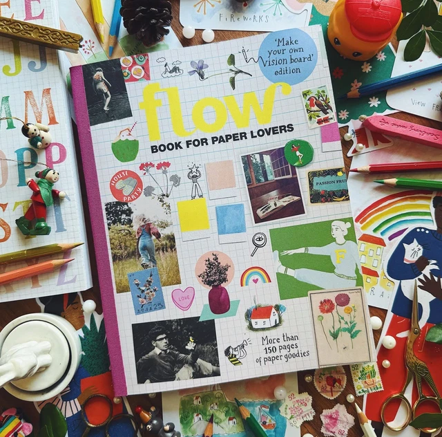 FLOW BOOK FOR Paper Lovers Issue 13 2025 Paper Goodies Craft Ephemera ...