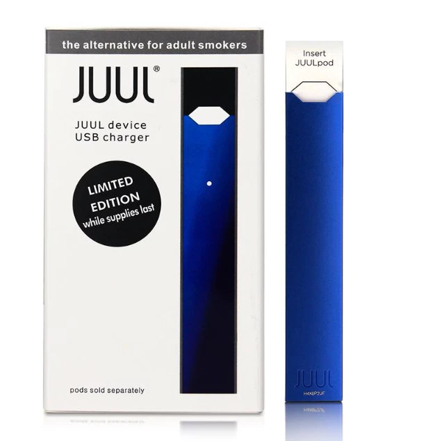 NAVY BLUE JUUL Device Kit in 10 New Colors Authentic Vape Free Shipping ...