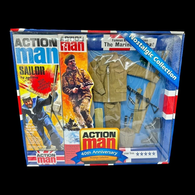 HASBRO 40TH ANNIVERSARY NOSTALGIC COLLECTION ACTION MAN SAILOR THE ...