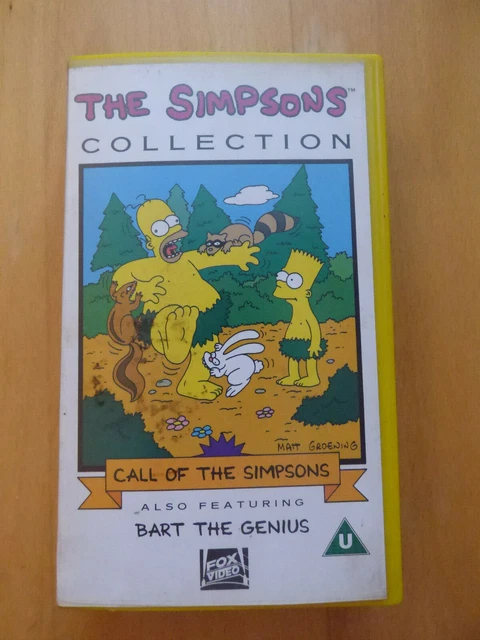 THE SIMPSONS COLLECTION Call Of The Simpsons Vhs Video Tape £5.00 ...