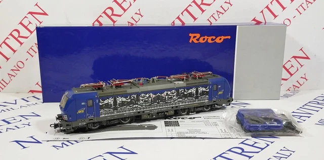 ROCO 71963 SCALA H0 1/87 - Loco Elettrico 475.902-3 Vectron Blu Wrs ...