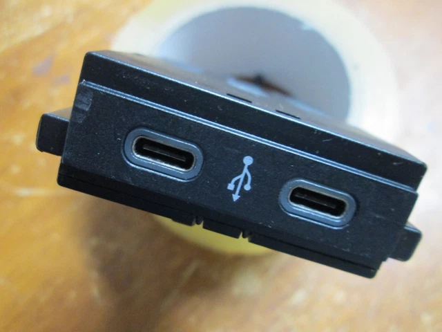 2019 2021 VW JETTA GLI FRONT CONSOLE USB PORTS Power Charger 2G6035736 ...