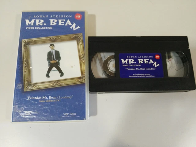 MR BEAN ROWAN Atkinson Hair Style London - Collection VHS Tape Spanish ...