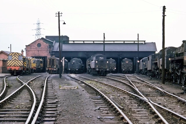 BRITISH RAIL GRANGEMOUTH Shed view 18/07/65 Rail Photo R0237 £1.49 ...