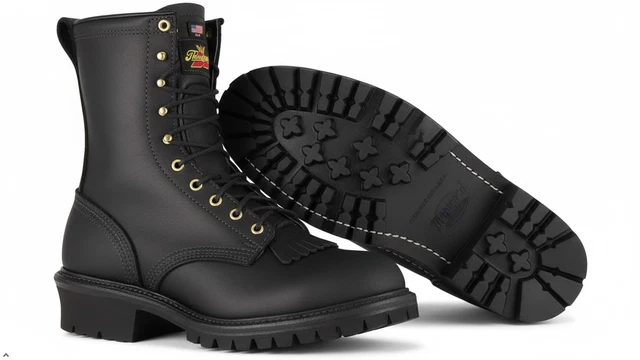 NEW THOROGOOD FIRE FIghter Logger Boots Wildland 834-6371 Womens 8 ...