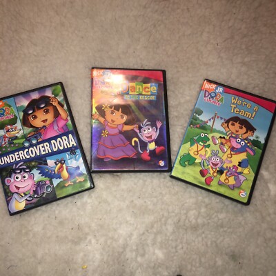 Dora The Explorer Dvd Lot Of 3 13 76 Picclick Uk