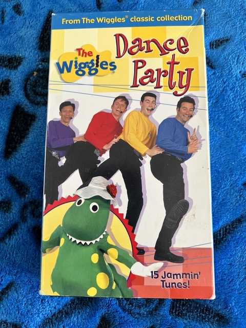 THE WIGGLES: DANCE Party (VHS, 2000) Original Cast - Vintage Kids Tape ...