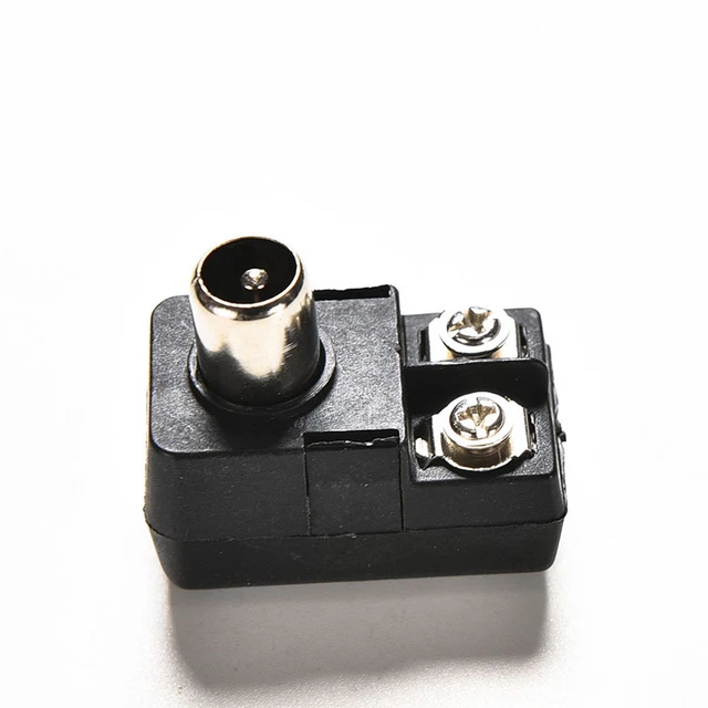 2X 75 300 ohm IEC TV PAL adapter plug Antenna transformer Balun Good B ...
