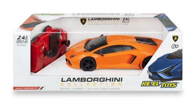 MODEL CAR RADIO Comandate RC Lamborghini Aventador Orange Radio Control ...