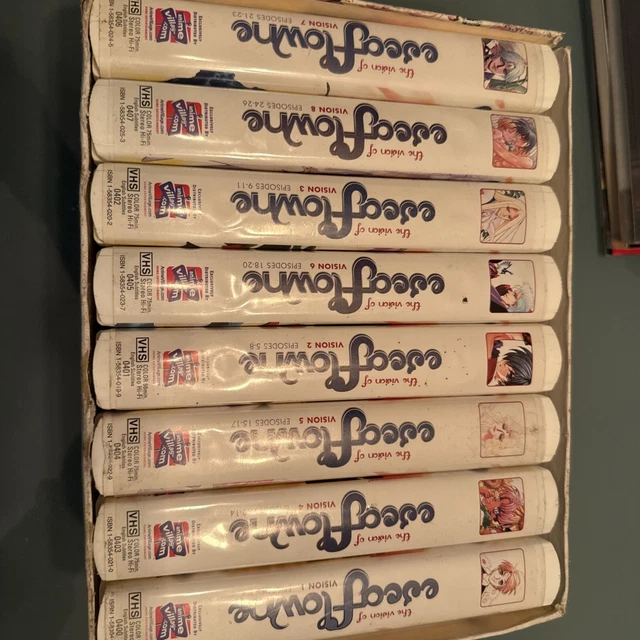 THE VISION OF Escaflowne VHS NTSC £24.99 - PicClick UK