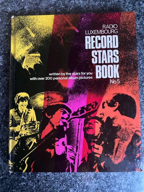 VINTAGE THE OFFICIAL Radio Luxembourg Record Stars Book No5 1966 ...