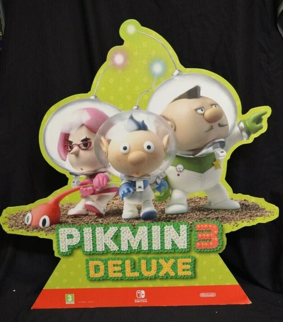 PIKMIN 3 DELUXE Cardboard Retail Display Stand Standee. EUR 27,82 ...