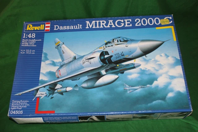REVELL DASSAULT MIRAGE 2000 Fighter Jet Model Kit 1/48 #04505 £27.99 ...