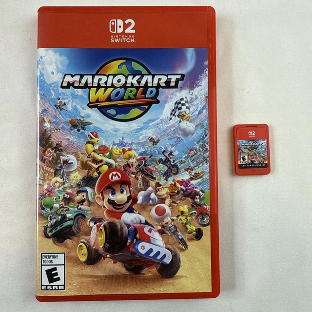 MARIO KART WORLD NS2 Nintendo Switch 2 Cib In Box - Physical US Version £49.88 - PicClick UK