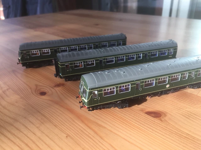 GRAHAM FARISH N Gauge 101 3-car DMU 371-512 £125.00 - PicClick UK