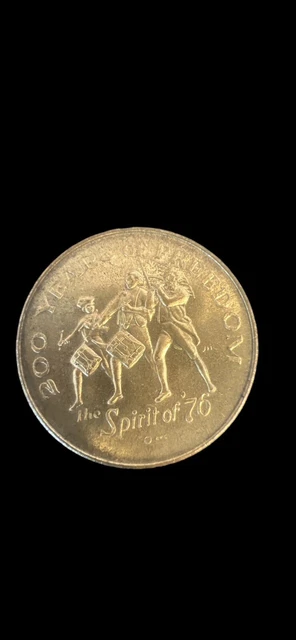 200 YEARS OF Freedom The Spirit Of '76 Token-38Mm £12.55 - PicClick UK