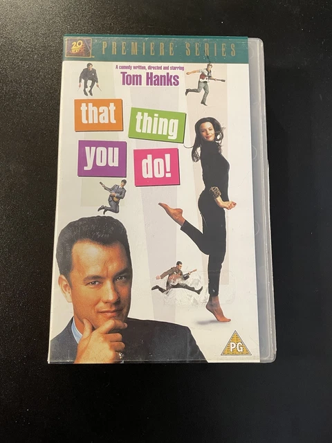 THAT THING YOU Do (VHS) 1996 Tom Hanks, Liv Tyler Charlize Theron Movie ...