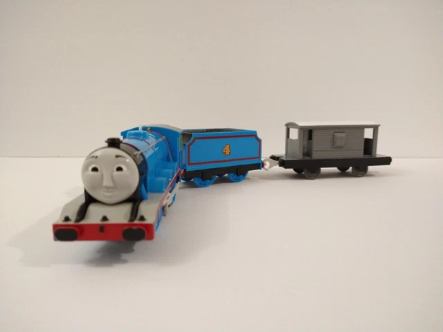 THOMAS & FRIENDS TOMY Plarail Trackmaster Gordon Rare + Brake Van £54. ...