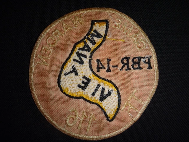 VIETNAM WAR PATCH US Navy GAME WARDEN PBR-14 Task Force TF-116 $18.48 ...