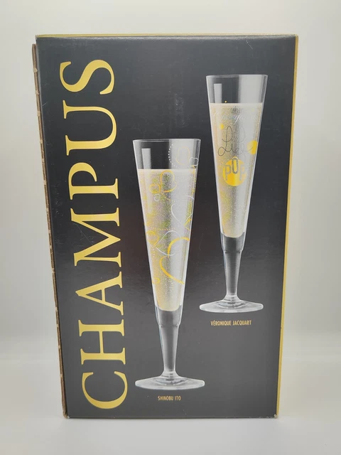 RITZENHOFF CHAMPUS / Sektgläser / 2 Champagnergläser / NEU & OVP EUR 25,99 - PicClick DE