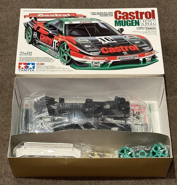 TAMIYA CASTROL MUGEN NSX Kit 58233 NEW TL-01 TL01 1/10 NEW RARE £399.99 ...