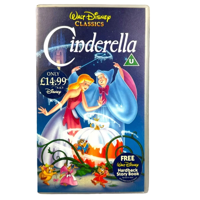 CINDERELLA VIDEO VHS Walt Disney Classics Cartoon Cert U 1997 £9.99 ...