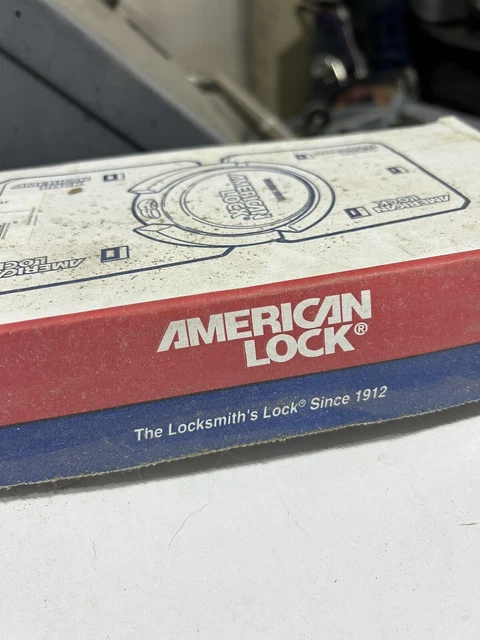 AMERICAN LOCK A2010NKAW7000 Padlock, Keyed Alike, Hidden Shackle, Round ...