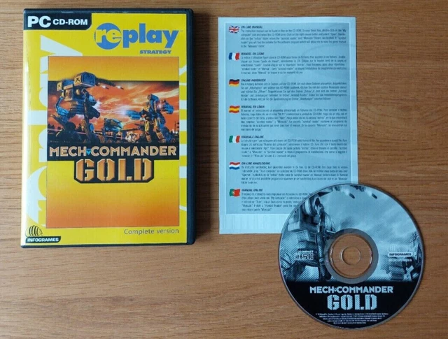 MECH COMMANDER GOLD (versione completa) PC CD-ROM. Infogames EUR 10,33 ...