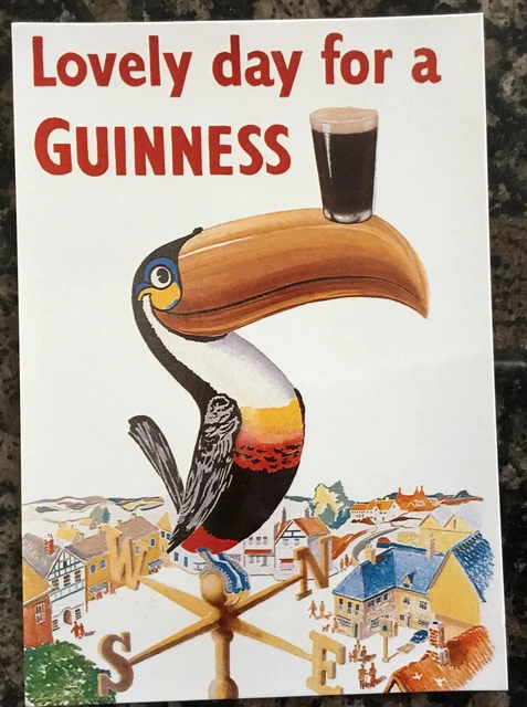 LOVELY DAY FOR A Guinness Postcard From An Old Guinness Poster By ...