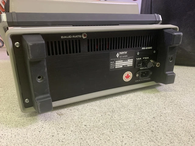 MANTA MTS-1130 CURRENT/VOLTAGE Transformer Test System w/ Cables and ...