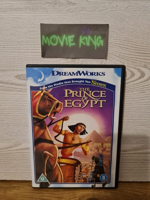THE PRINCE OF Egypt (DVD, 1998) Val Kilmer Michelle Pfeiffer Animation [R2] [UK] £8.60 - PicClick UK