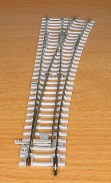 PIKO 55171, -SPUR H0-, A-Gleis Weiche rechts mit Betonschwellen, DC ...