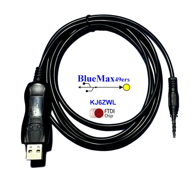 FTDI USB PROGRAMMING Cable Yaesu FT-60 FT-60R FT-60E CT-106 extended CT ...