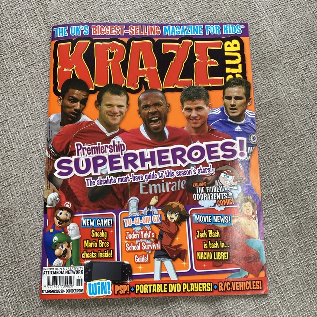 KRAZE CLUB MAGAZINE issue no.30 premiership superhero’s £2.28 - PicClick UK