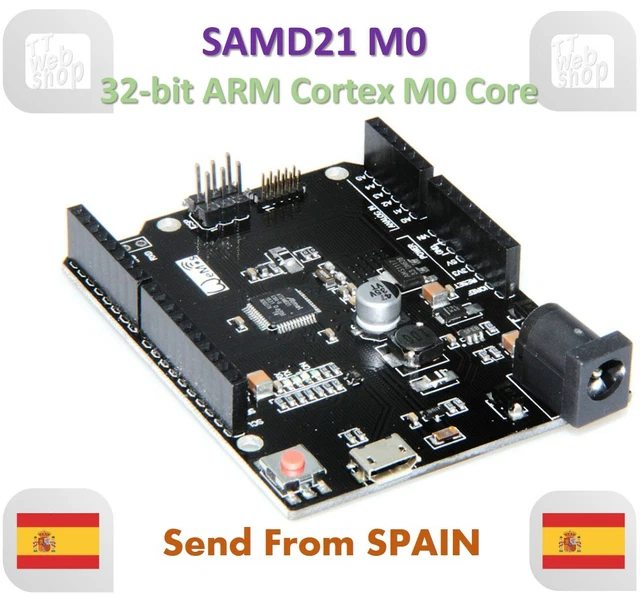 SAMD21 M0 32-BIT ARM Cortex M0 Core Compatible with Arduino Zero M0 ...