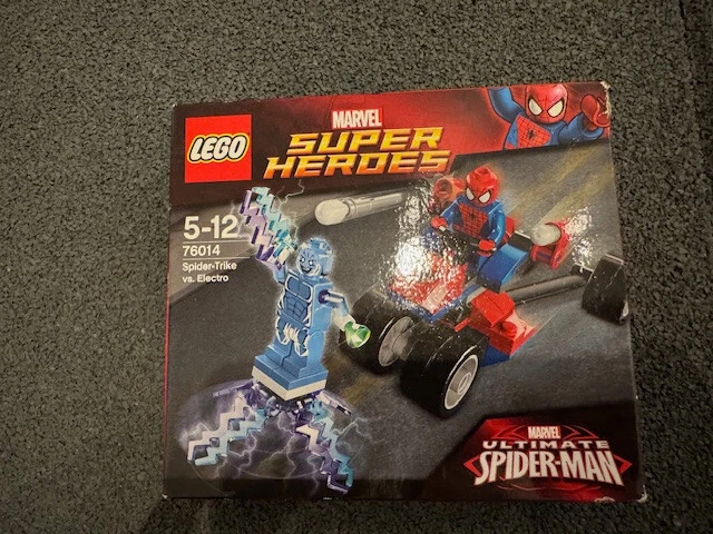 LEGO 76014 - Marvel - Spider Trike Vs Electro - Neuf - Scelle EUR 16,00 ...