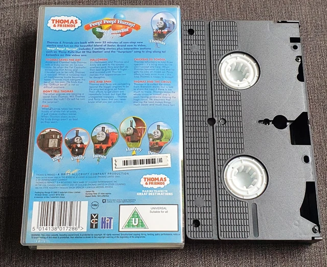 THOMAS THE TANK Engine - Peep! Peep! Hurray! VHS, 2005 £19.99 - PicClick UK