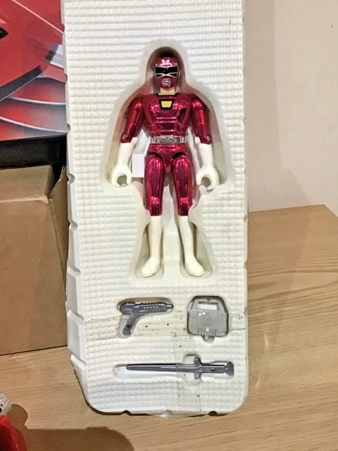 POWER RANGERS TURBO Deluxe Lightning Cruiser + Figure in Box Bandai ...