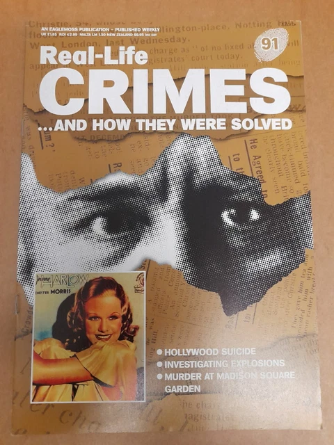 REAL LIFE CRIMES Magazine #91 - Hollywood Suicide £3.00 - PicClick UK