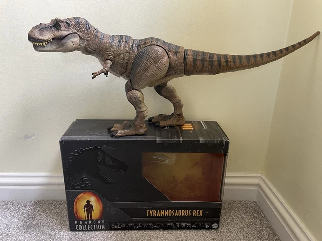 MATTEL JURASSIC PARK Hammond Collection T-Rex World Rebirth ...