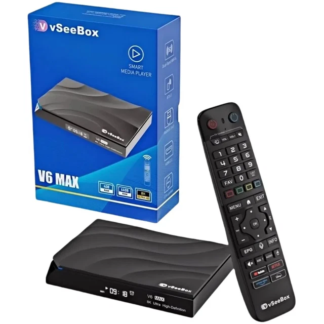 VSEEBOX V6 MAX Android 14 TV Box MESSAGGIO PER LE MIGLIORI OFFERTE! 🔥 ...