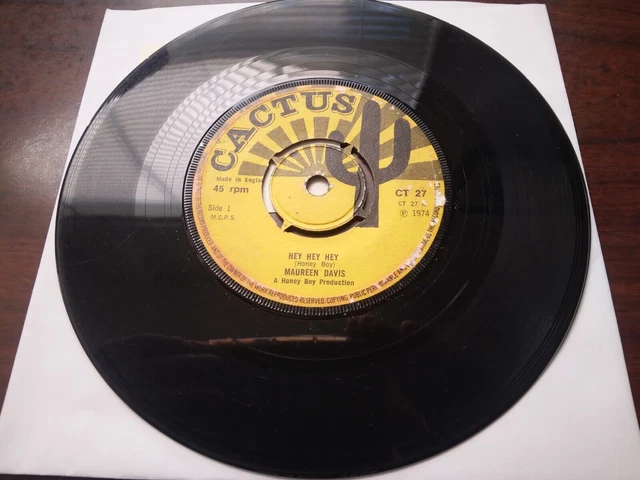 MAUREEN DAVIS - Hey Hey Hey - Single vinyle 7" 1974 (Royaume-Uni2) EUR ...