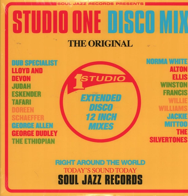 VARIOUS ARTISTS STUDIO One Disco Mix double LP vinyl Europe Soul Jazz ...