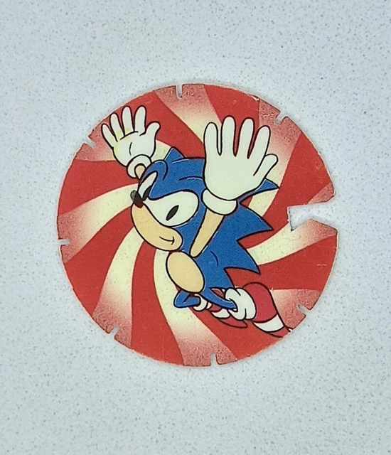 POG VOLANT SONIC 12 BN TROC'S Pogs Kini Kinis Slammers Caps Flip Tazos ...