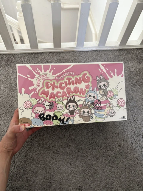 POPMART LABUBU THE Monsters Exciting Macaron Plush Box Full Set - New ...