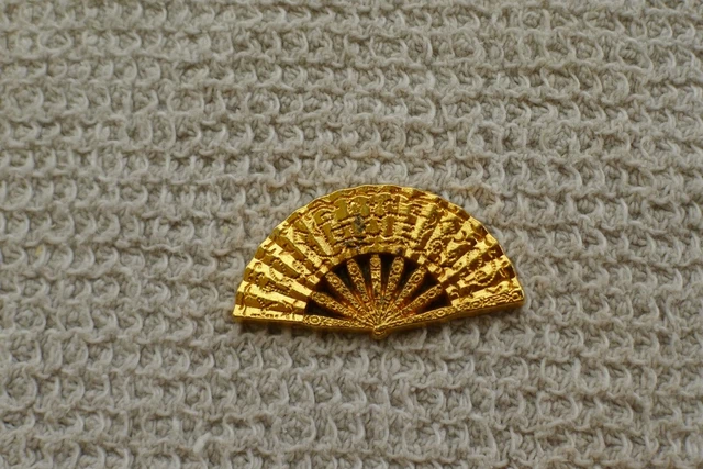 FÈVE ÉVENTAIL DORÉ dalloyau 1994 EUR 7,00 - PicClick FR