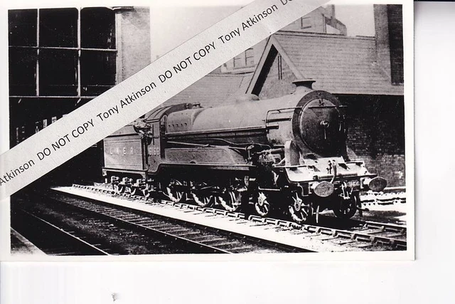 L.N.E.R. EX G.C.R - B3 Class 4-6-0 No. 6166 @ Nott'm - Vintage Image ...