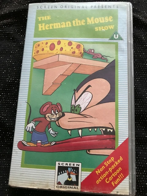 THE HERMAN THE Mouse Show VHS Video Tape, PAL. Animated Cartoon. £7.99 ...