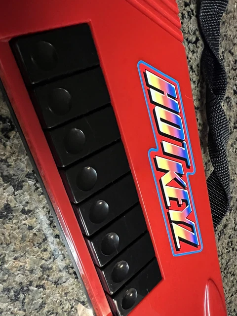 RARE VINTAGE TYCO Hot Keyz Synthesizer Keytar Guitar Keyboard Tested ...