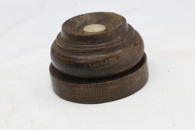 OLD DOORBELL BUTTON Exposed Wood Button Switch Vintage Bell Ring £33.16 ...